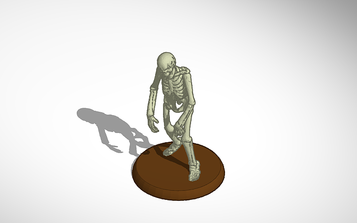 3D design skeleton mini | Tinkercad