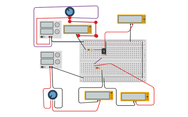Circuit design NPN TRANSISTOR | Tinkercad Circuit design NPN TRANSISTOR | Tinkercad