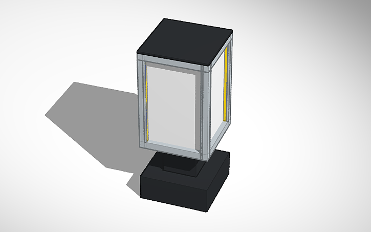 3D design Kunstprojekt Lampe | Tinkercad