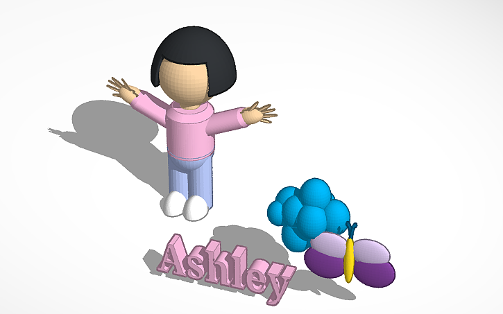 3D design CHARACTER - Tinkercad