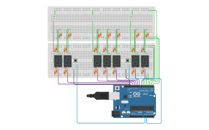 Circuit design Atividade 4 - Tinkercad