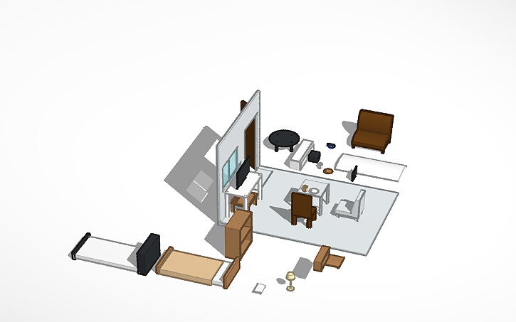 3d Design Copy Of 1 配置済み Tinkercad