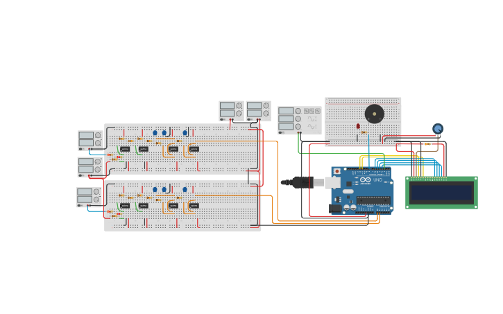 Circuit design RETO - Tinkercad