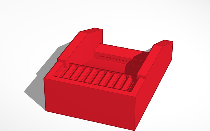3D design flowrider - Tinkercad