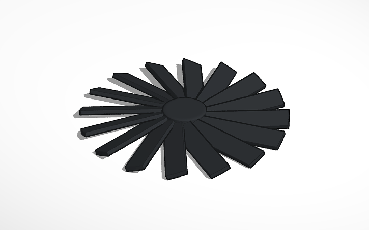 3D design Fan - Tinkercad