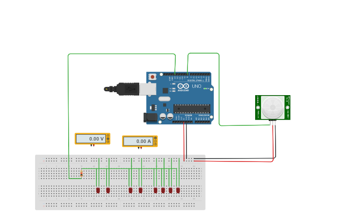 Circuit Design Copy Of Daner Projekt Arbeit Tinkercad