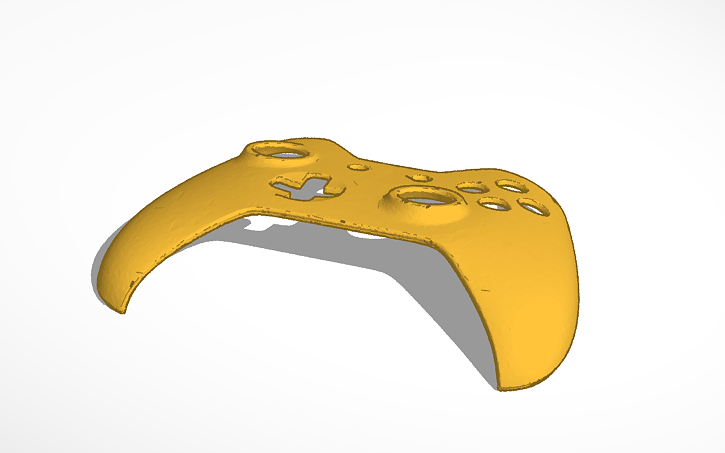 3D design XB1 Faceplate - Tinkercad