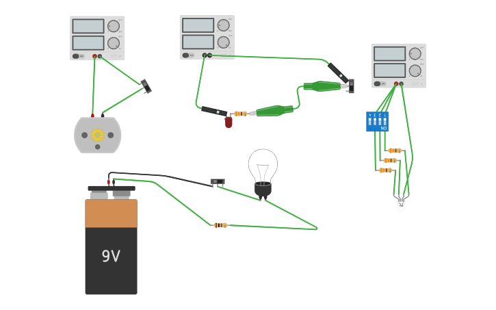 Circuit design Edison Base Lab.Virtuale - Tinkercad