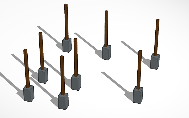 3d Design Columns Tinkercad