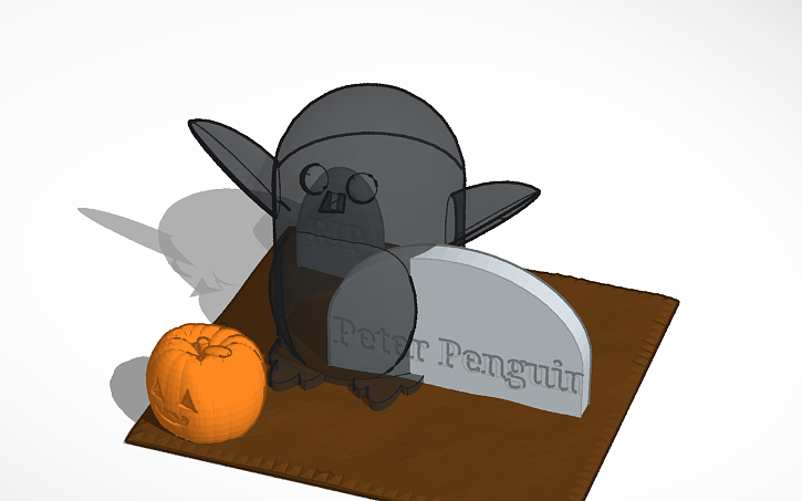 3D design Peter Penguin's Ghost | Tinkercad