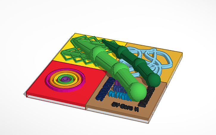 3D design Y8 Texture Title - Example - Tinkercad