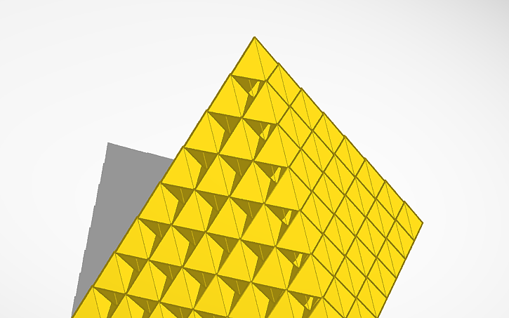 3D design Multi-Pyramid - Tinkercad