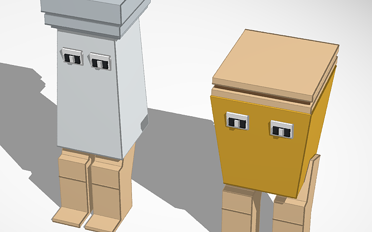 3D design garama and madungdung - Tinkercad