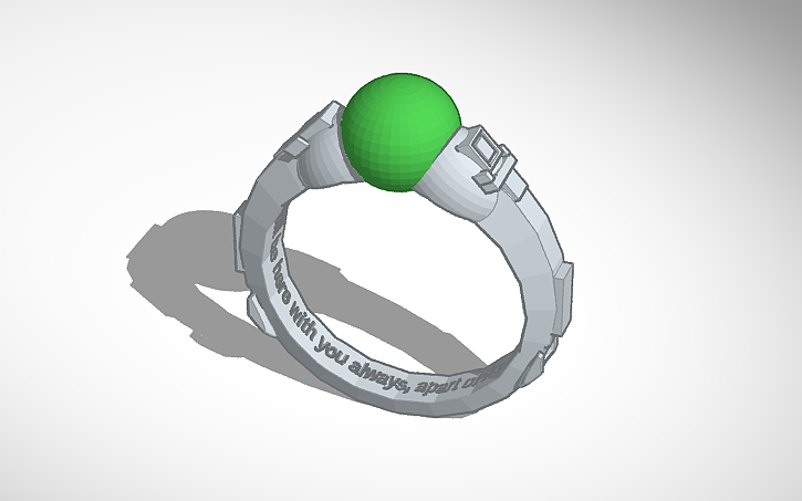 3D design chips' (light gaia) necklace: sonic unleashed - Tinkercad