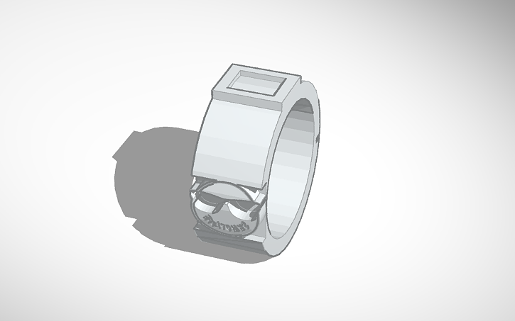 3D design ring - Tinkercad