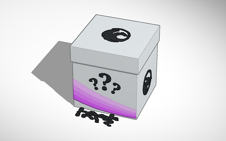 3D design My Mystery Box？ - Tinkercad