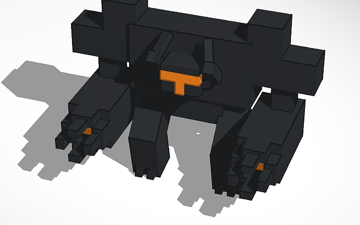 3D design Netherite Monstrosity - Tinkercad