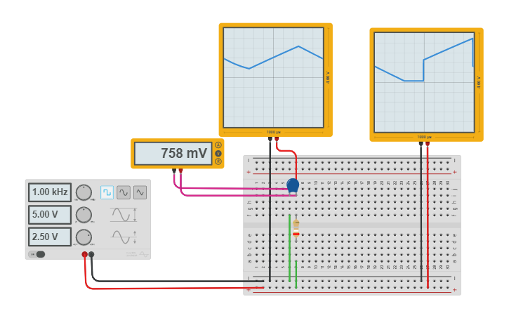 Circuit design Lab 07 - Tarefa 1 | Tinkercad