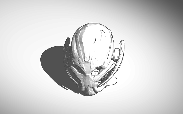 3D design Ultron Head - Tinkercad