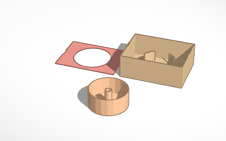 3D design Volume-Knob - Tinkercad