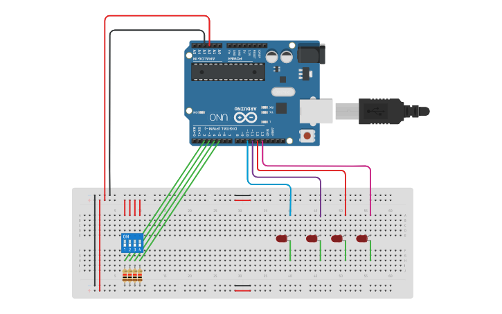 Circuit design LLANO 11C- SIMULACIÓN | Tinkercad