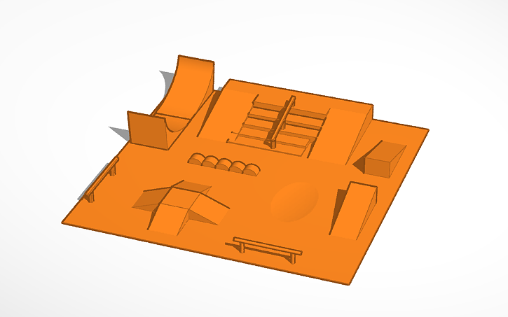 3D design Skatepark | Tinkercad