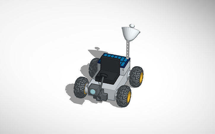 3D design Rover - Tinkercad