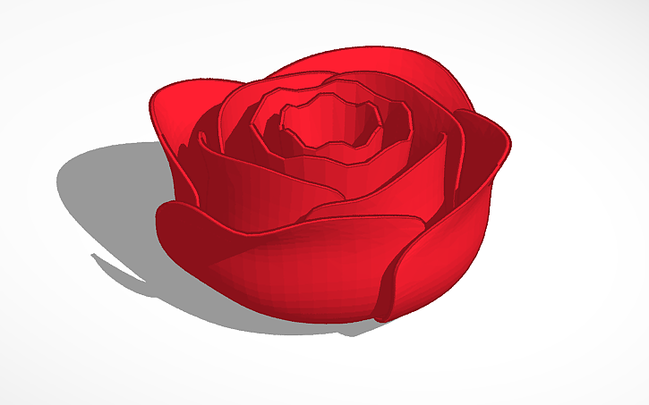 3D design Copy of rosa grande | Tinkercad
