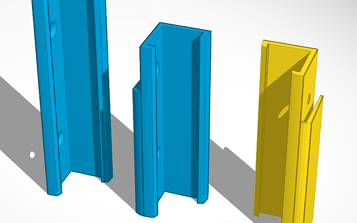 3D design LED channel joiner - straight | Tinkercad