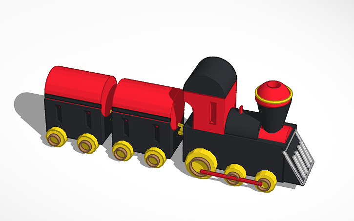 3D design train - Tinkercad