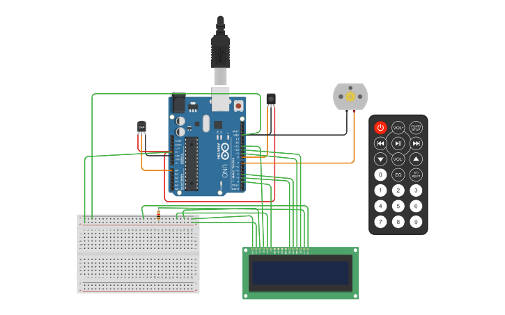 Circuit design IOT Project - Tinkercad