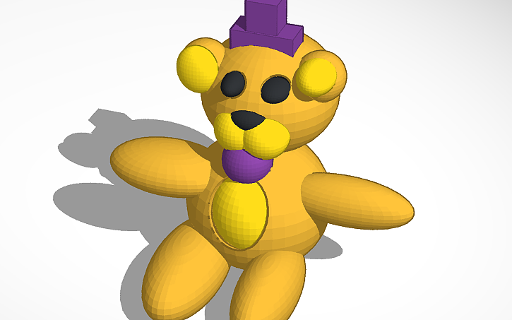 3D design Peluche de Fred bear | Tinkercad