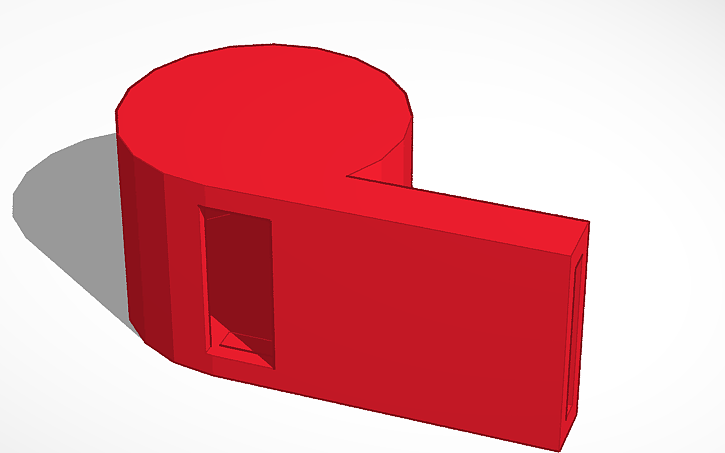 3D design Whistle - Tinkercad
