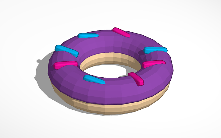 3D design donut ish | Tinkercad