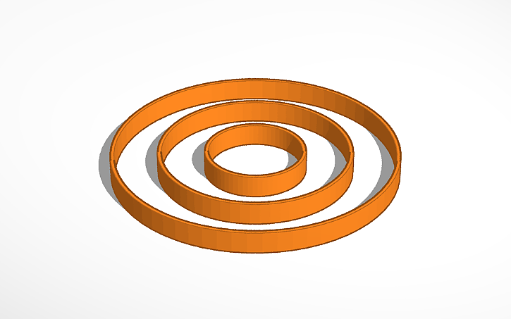 3D design ABIMC LED Rings 1 of 4 - Tinkercad