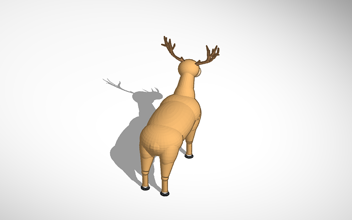 3D design Deer | Tinkercad