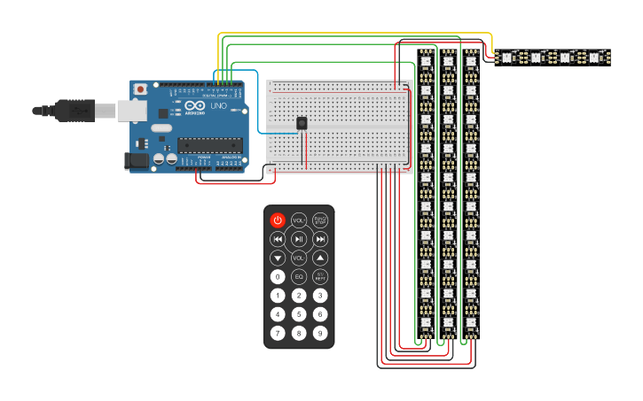 Circuit design Sizzling Jaiks-Blad | Tinkercad
