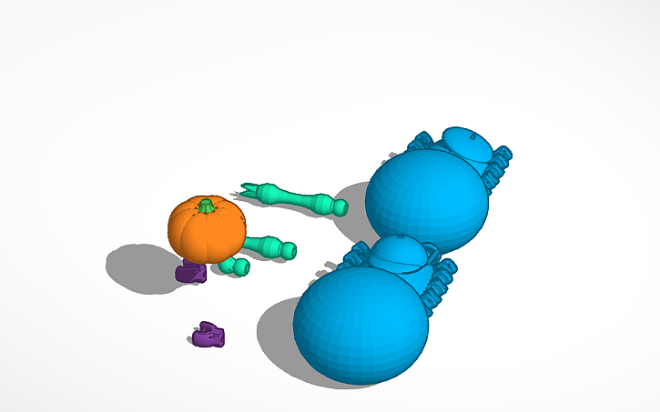 3D design Spider Cute | Tinkercad