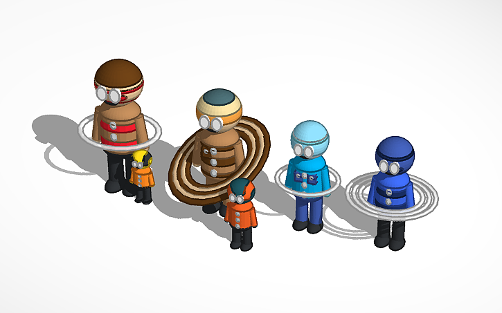 3D design Solar-Humans | Tinkercad
