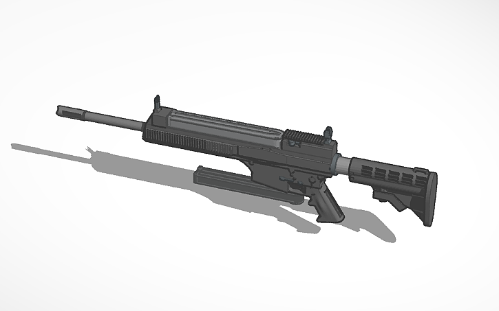 3D design AR-57 - Tinkercad