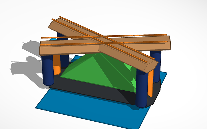 3D design Bridge | Tinkercad