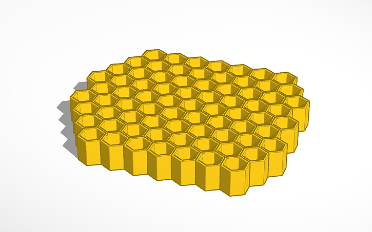 3D design Honeycomb - Tinkercad