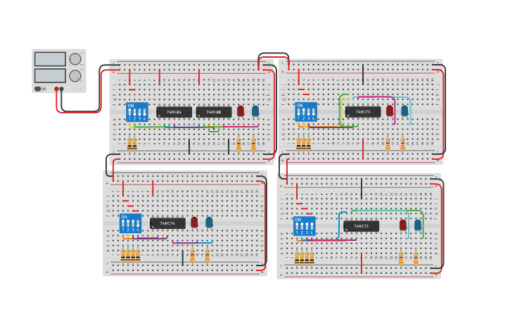 Circuit design Desafio 37 | Tinkercad