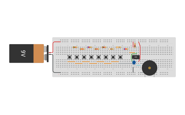 Circuit design Simulación de circuito programación | Tinkercad