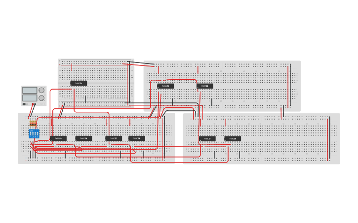 Circuit design Montaje 2 | Tinkercad