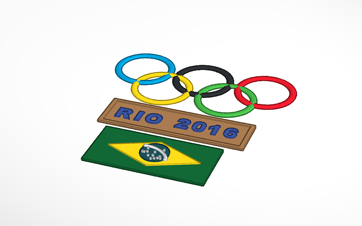 3D design 2016 Olympics - Tinkercad