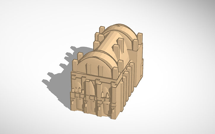 3D design building - Tinkercad