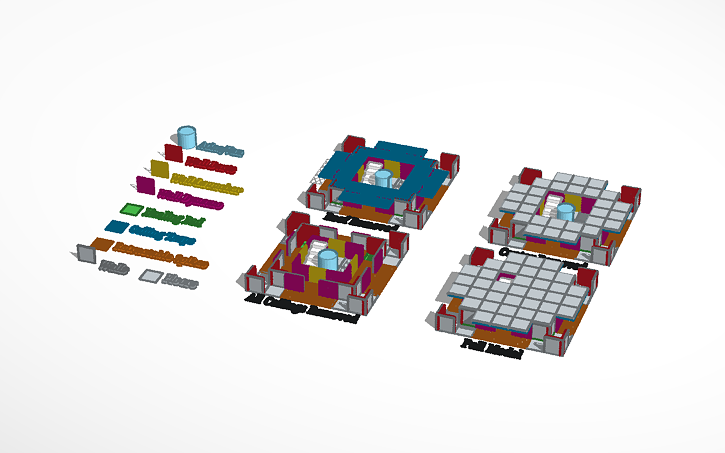 3D design Fortnite Base | Tinkercad