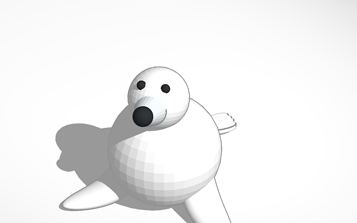 3D design TARRAGA-Práctica Foca- María Yelo-4ºB | Tinkercad