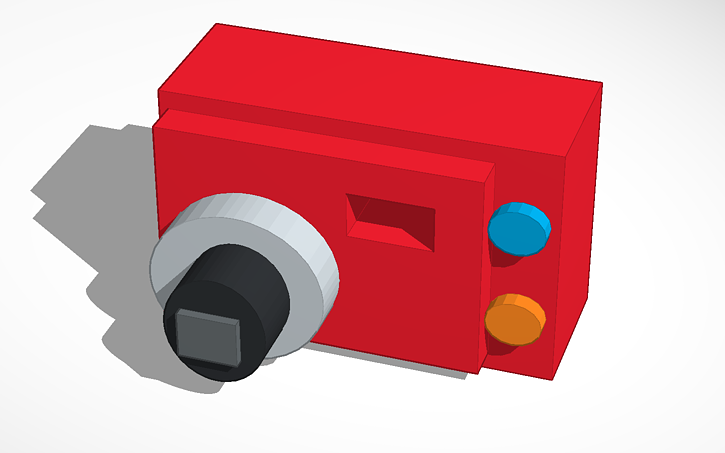 3D design awesome camera - Tinkercad